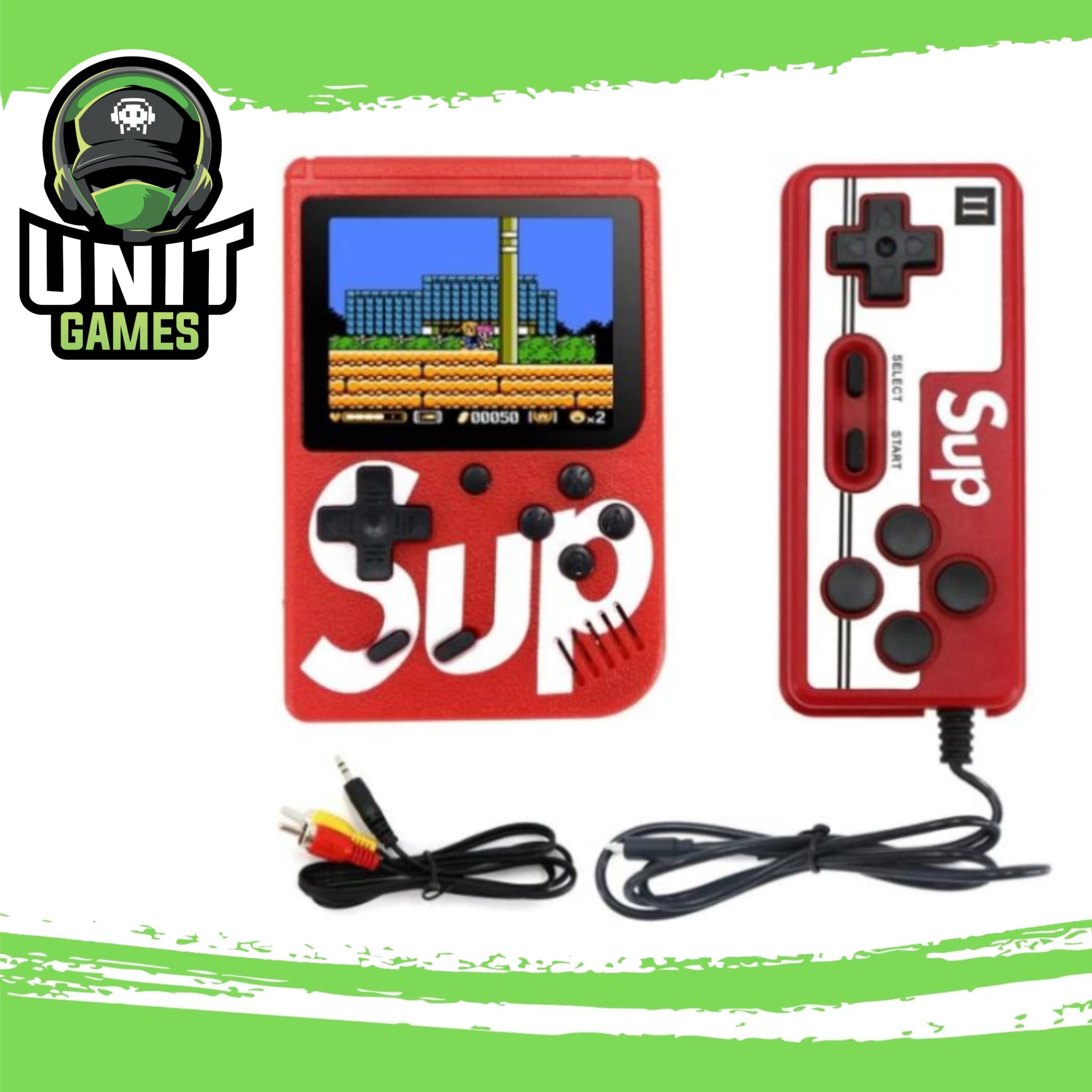 Consola Retro Portatil Retroboy 400 en 1 SUP PLUS + Joystick - UnitGames