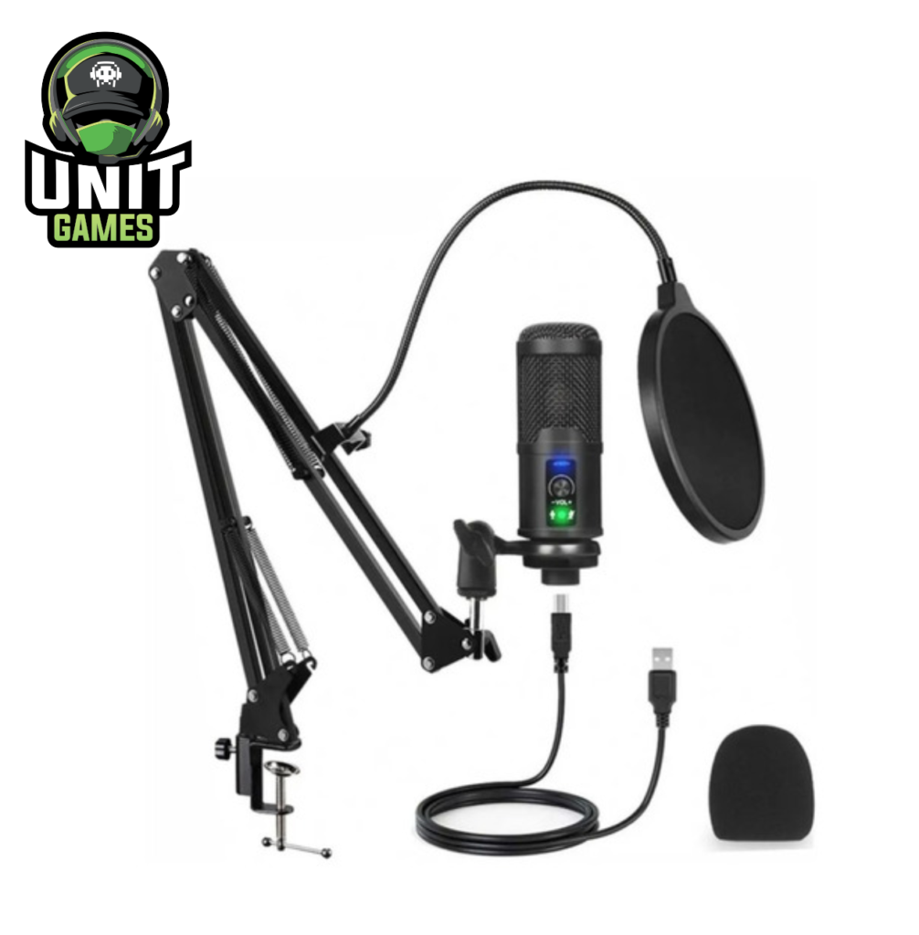 Microfono Kit Condensador BM-65 USB - UnitGames