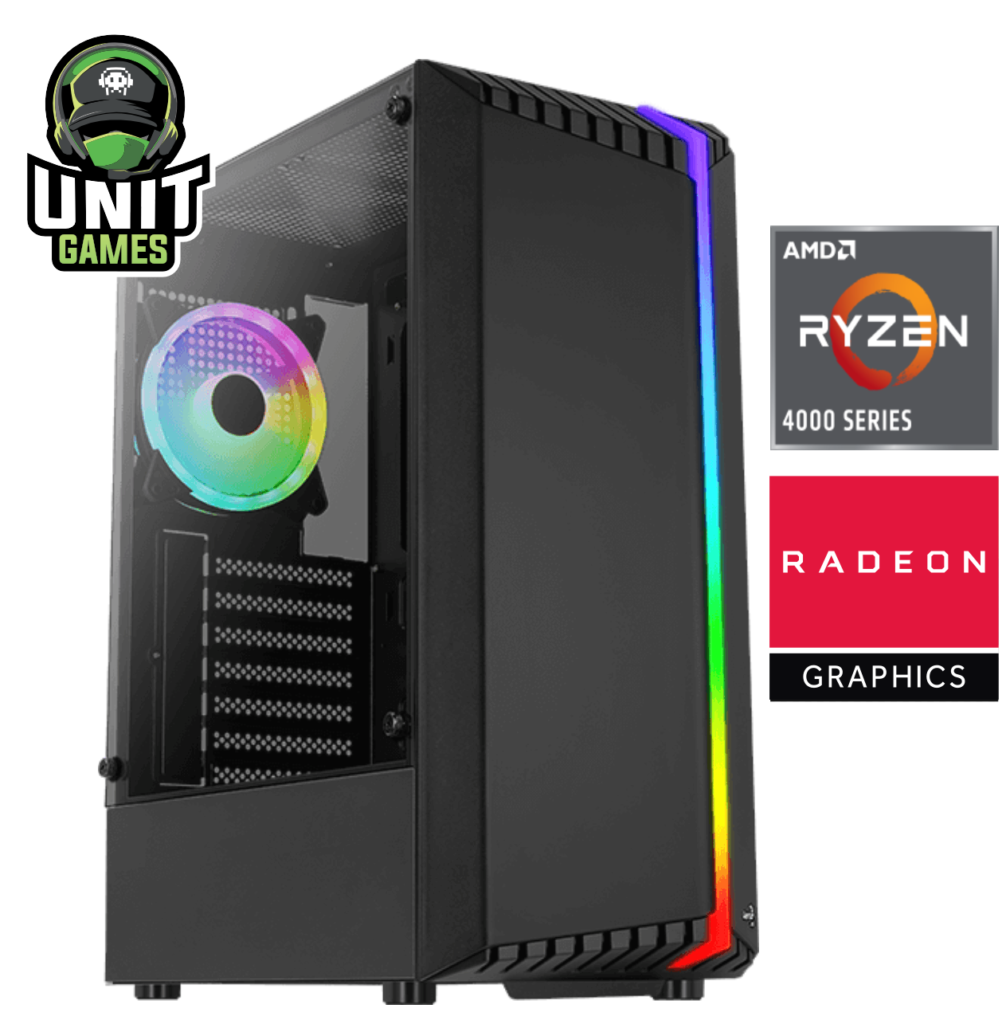 PC Gamers Ryzen 5 4500 con RX 6600 XT - UnitGames