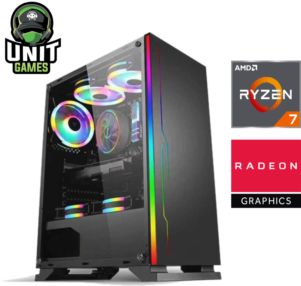 PC Gamers Ryzen 7 4700s con RX 580 8GB - UnitGames