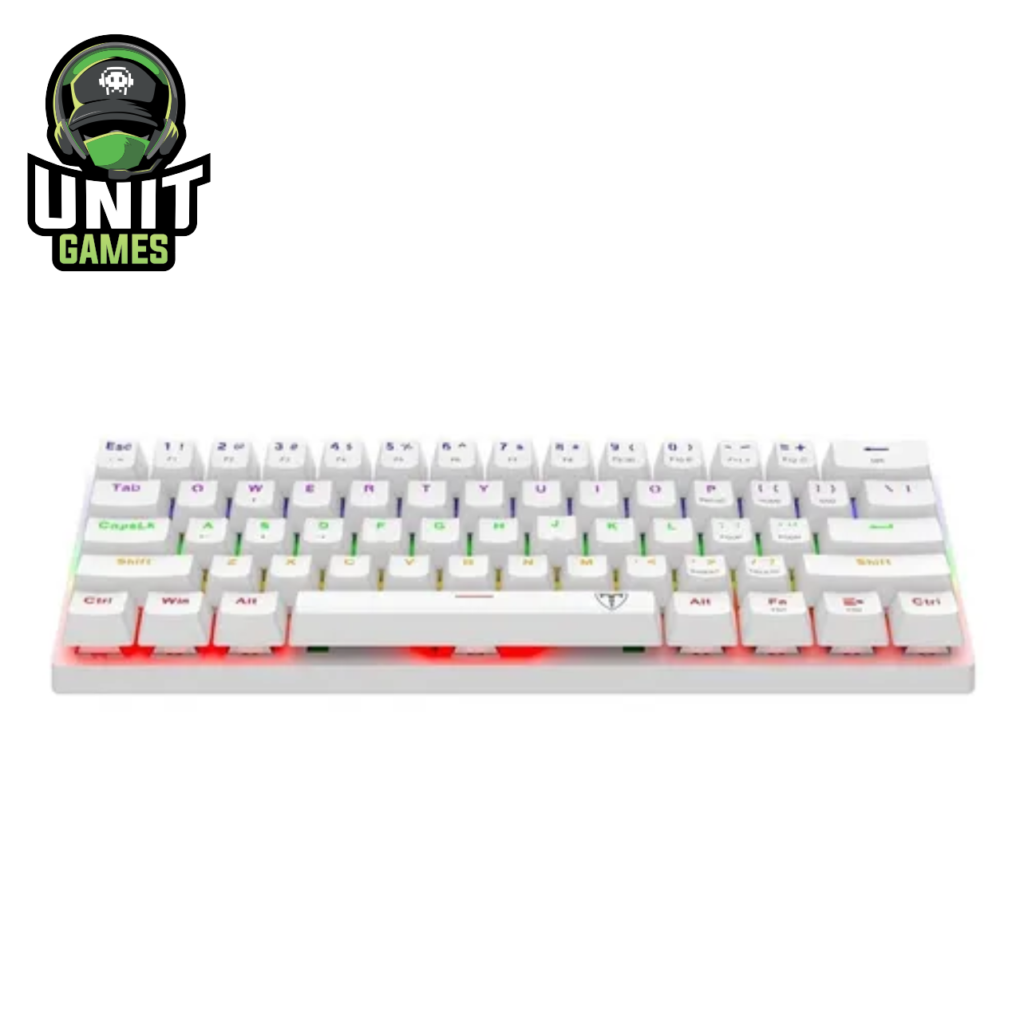 Teclado Mecanico T-DAGGER Arena Switch Brown Blanco - UnitGames